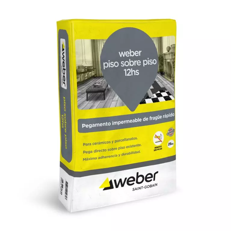 Weber Estándar Cerámicos x 25kg - Gaffa Materiales