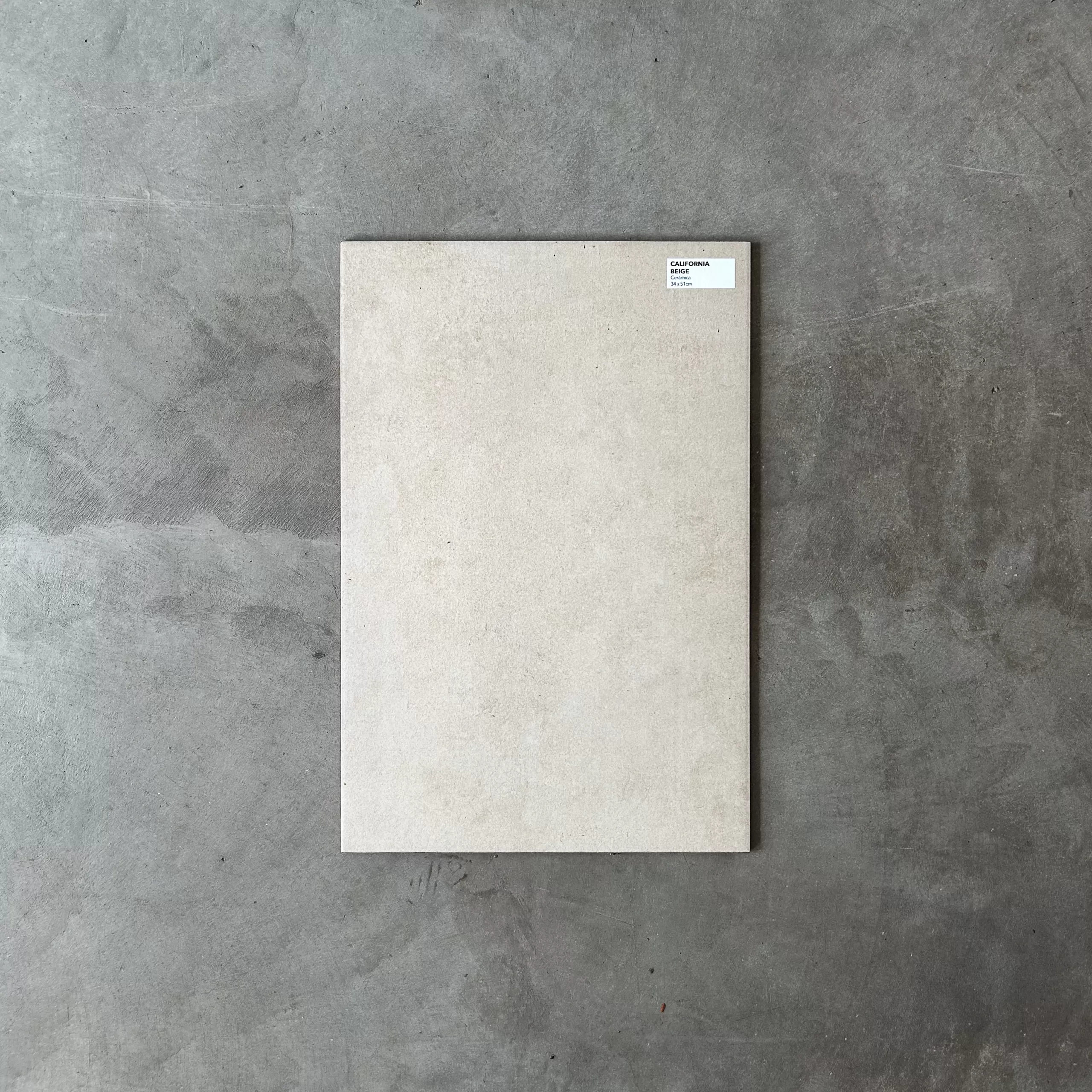 Cerámica California Beige 34x51 - Gaffa Materiales